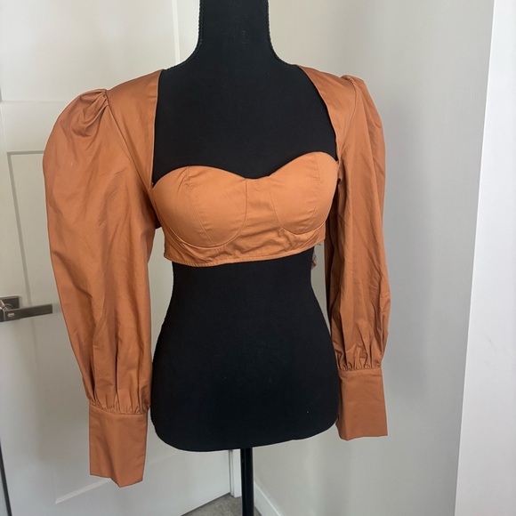 Hanifa | Tops | Hanifa Kayla Bustier Crop Top Size Medium | Poshmark